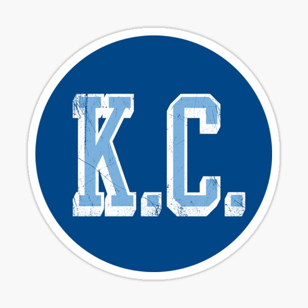 "KC - block abv - 14" Sticker for Sale by SaturdayACD | Redbubble