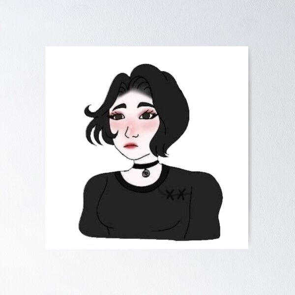 "Doomer Girl Sticker" Poster for Sale by jrc71 | Redbubble