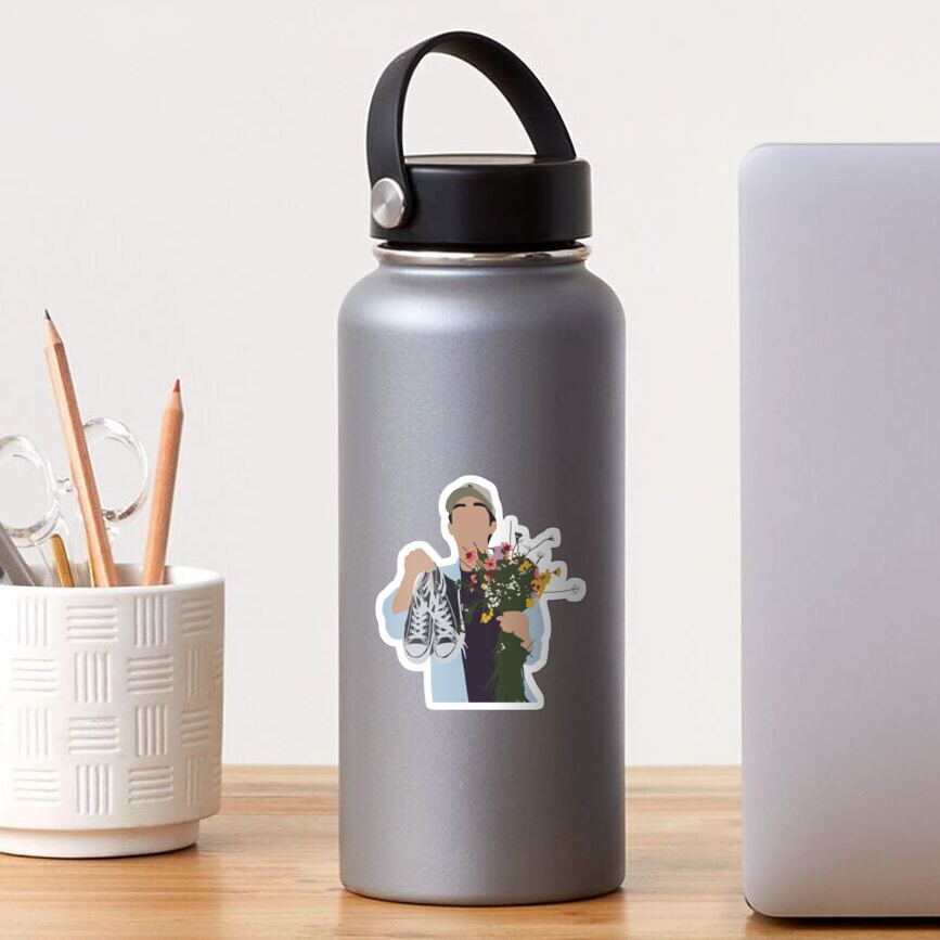 "Flower Boy" Sticker by bellssells | Redbubble