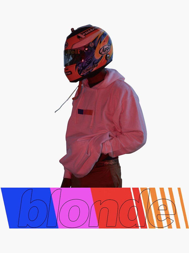 "Blonde racing stripe" Sticker by madisonhanfland | Redbubble