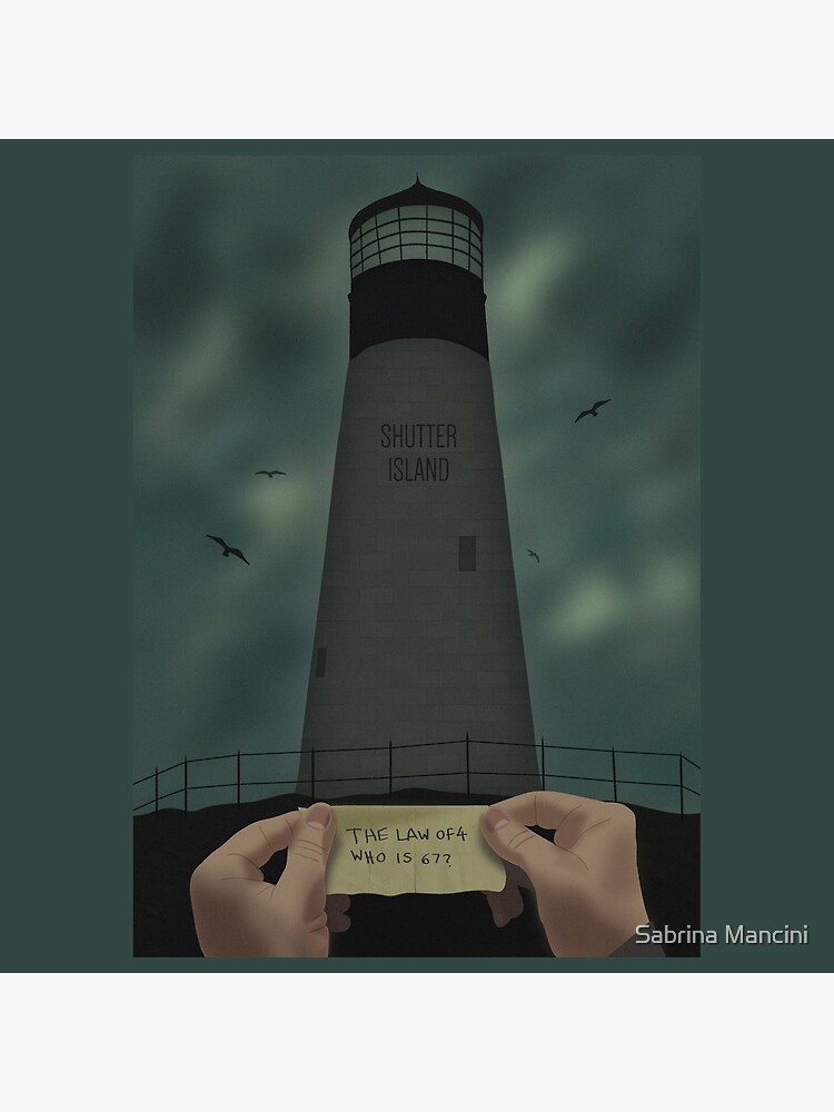 "Shutter Island Illustration" Acrylic Block for Sale by SabrinaMancini ...