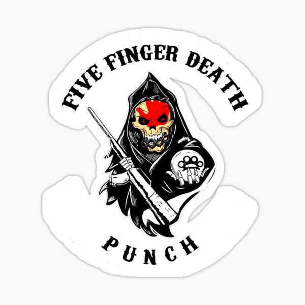 Five Finger Death Punch Stickers | Redbubble