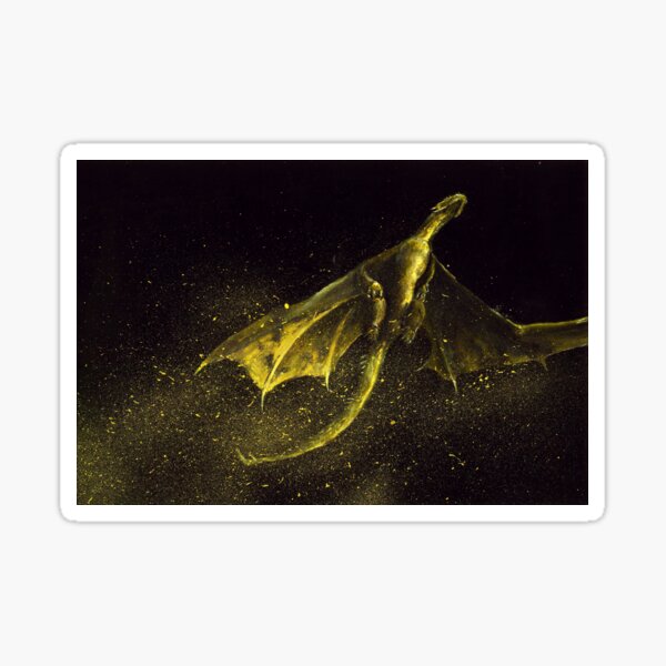 "Smaug" Sticker by Nunaii | Redbubble