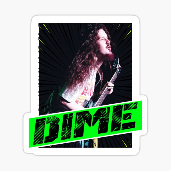 Dimebag Darrell Stickers | Redbubble