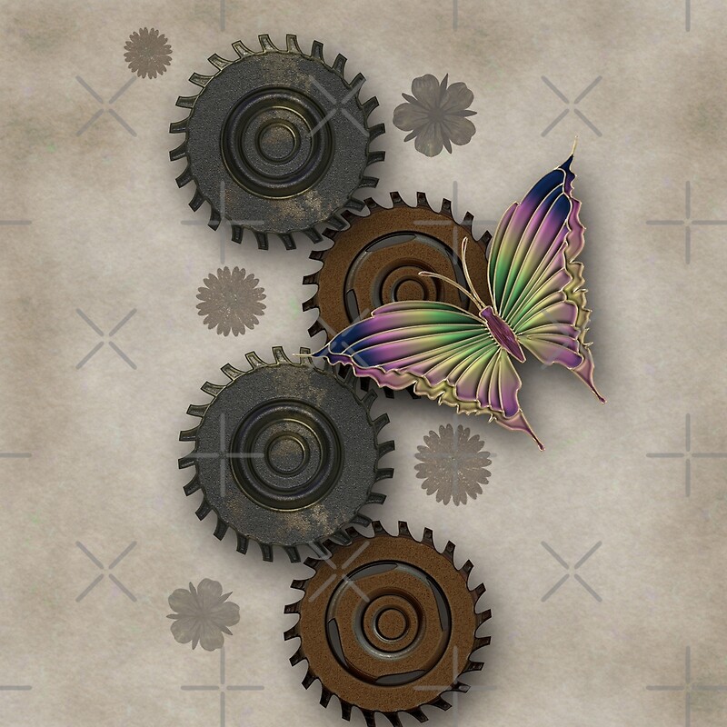 "Butterfly Ex Machina" by alliemac | Redbubble