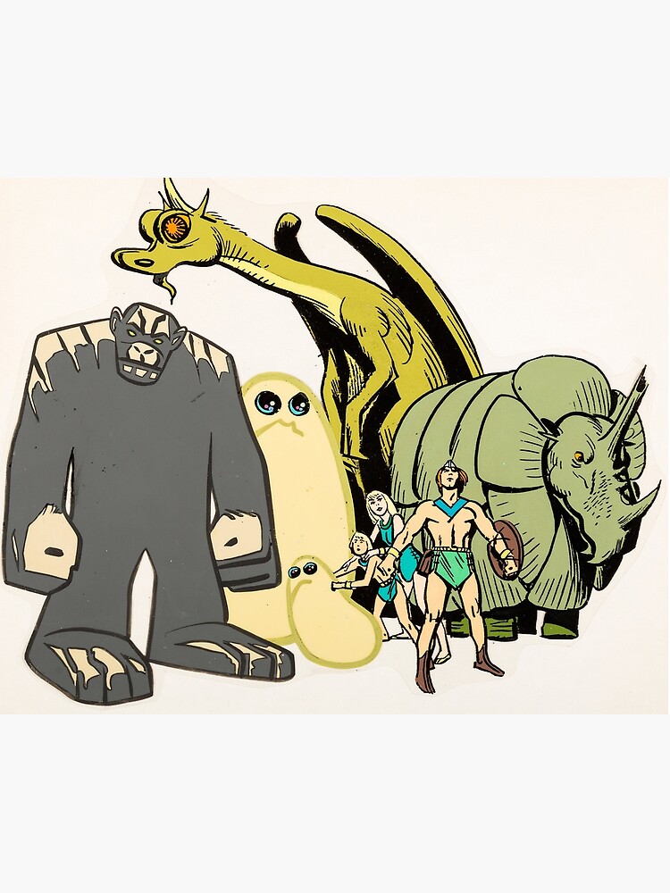 "The Herculoids Comic Classic Vintage Retro Cartoons" Poster for Sale ...