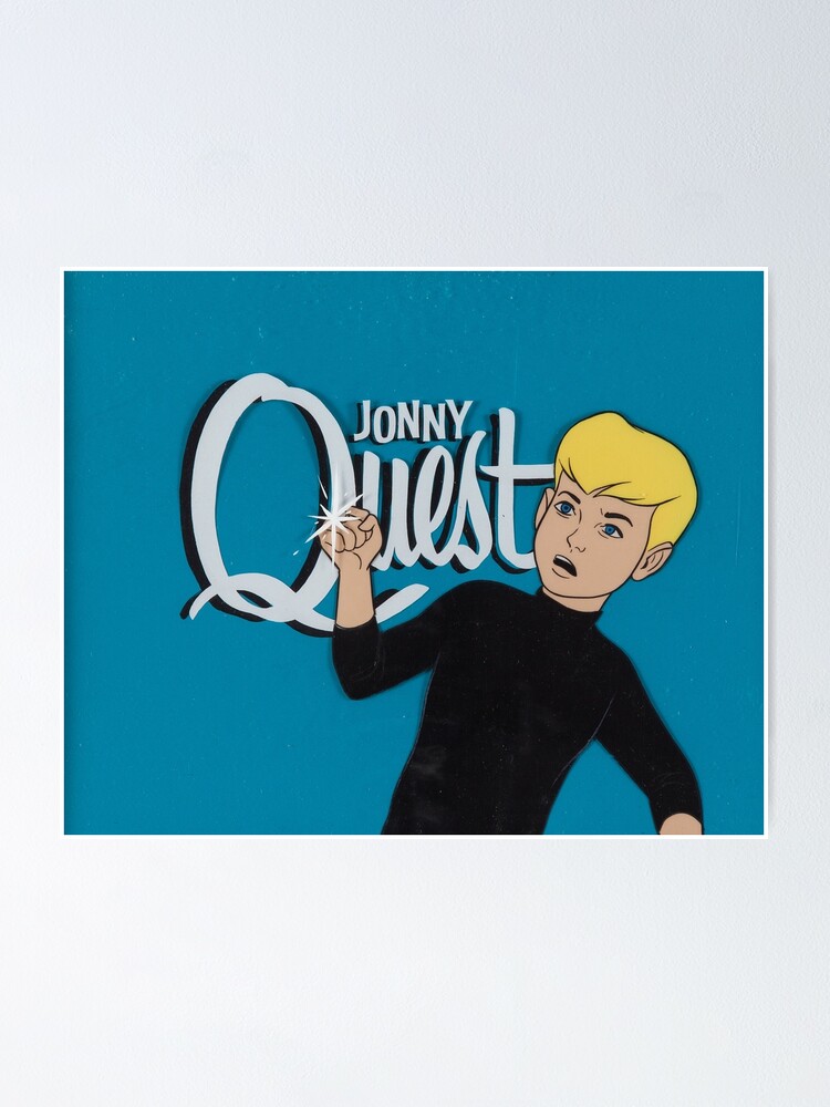 "Jonny Quest, Classic Retro Vintage Cartoon " Poster for Sale by ...
