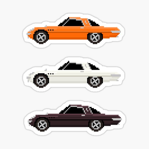 "Triple Cosmo" Sticker for Sale by SChinchilla | Redbubble