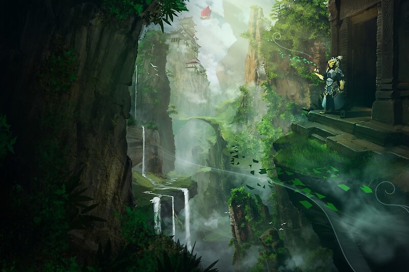 "Skyworld" by Jonathan Lam | Redbubble