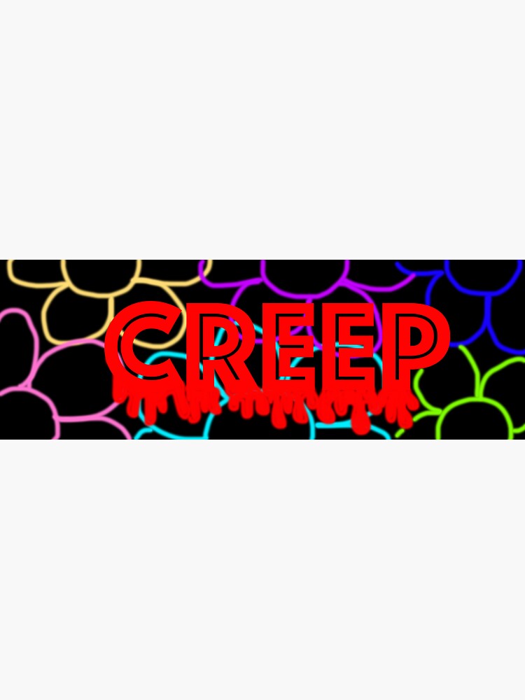 ""CREEP" Flower box logo" Sticker for Sale by graydon69 | Redbubble