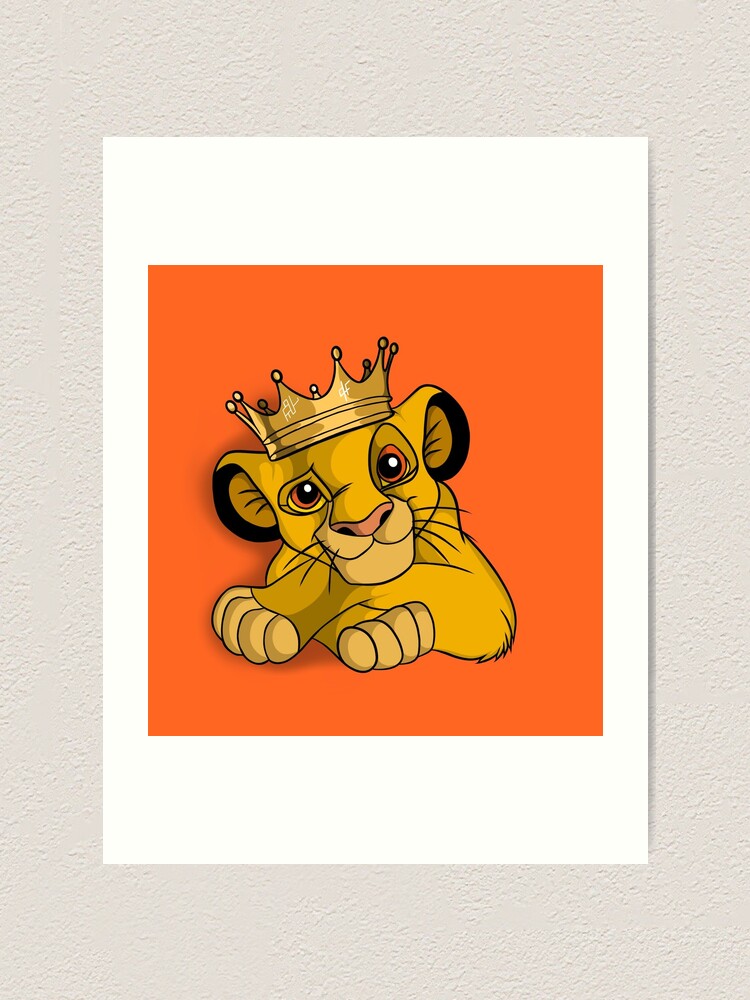 "Simba" Art Print by Quent2 | Redbubble
