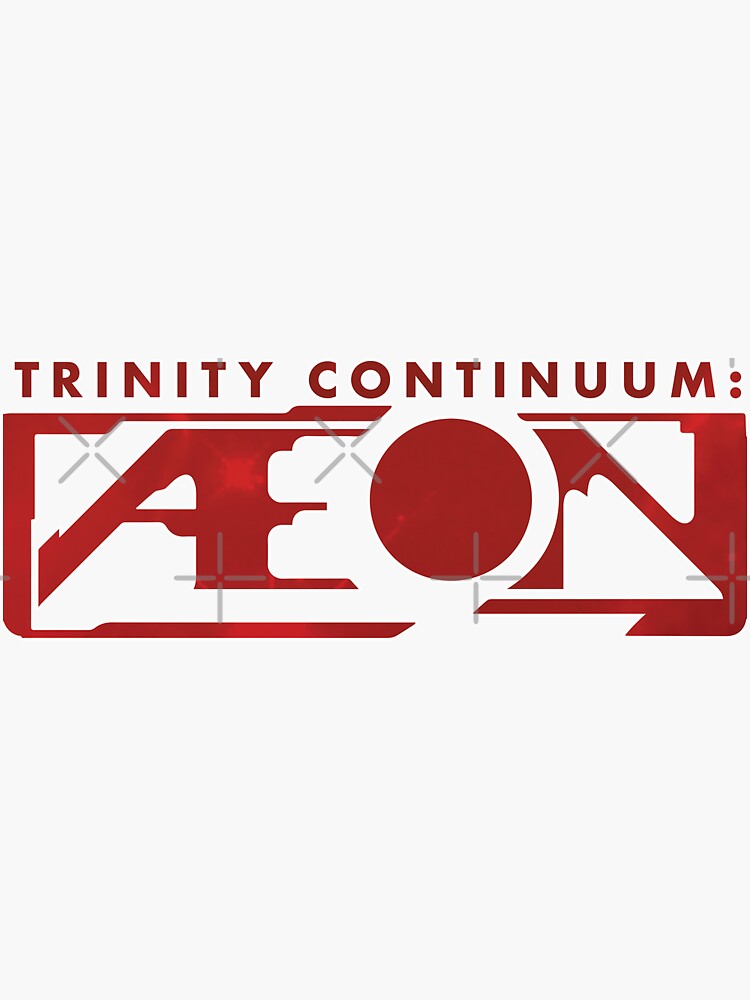 "Trinity Continuum: Æon logo" Sticker for Sale by TheOnyxPath | Redbubble
