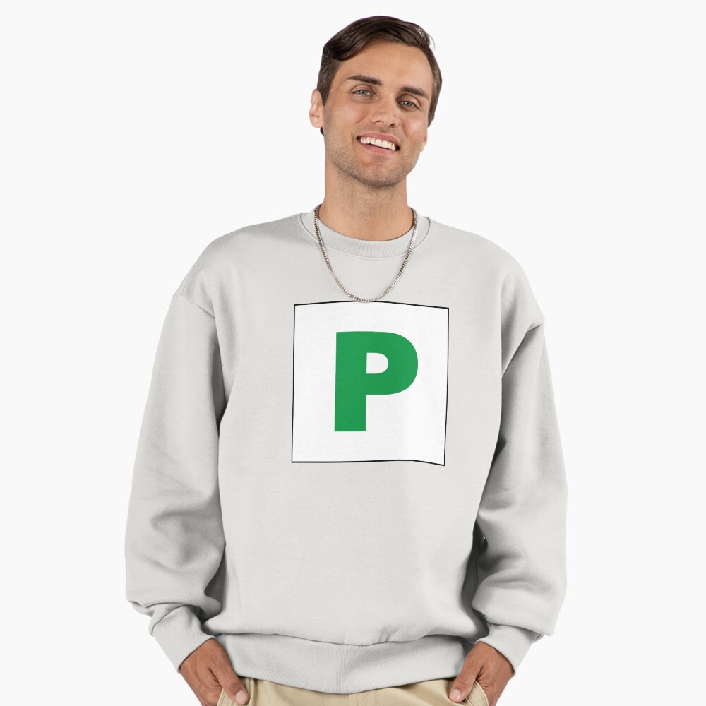 "P Plate" Sticker for Sale by phandiltees | Redbubble