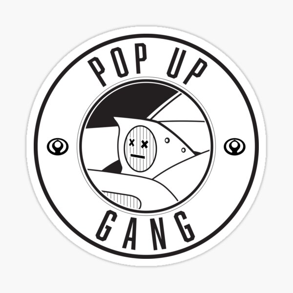 "Pop Up Gang Mazda Miata Design" Sticker for Sale by jerrodjpeg | Redbubble