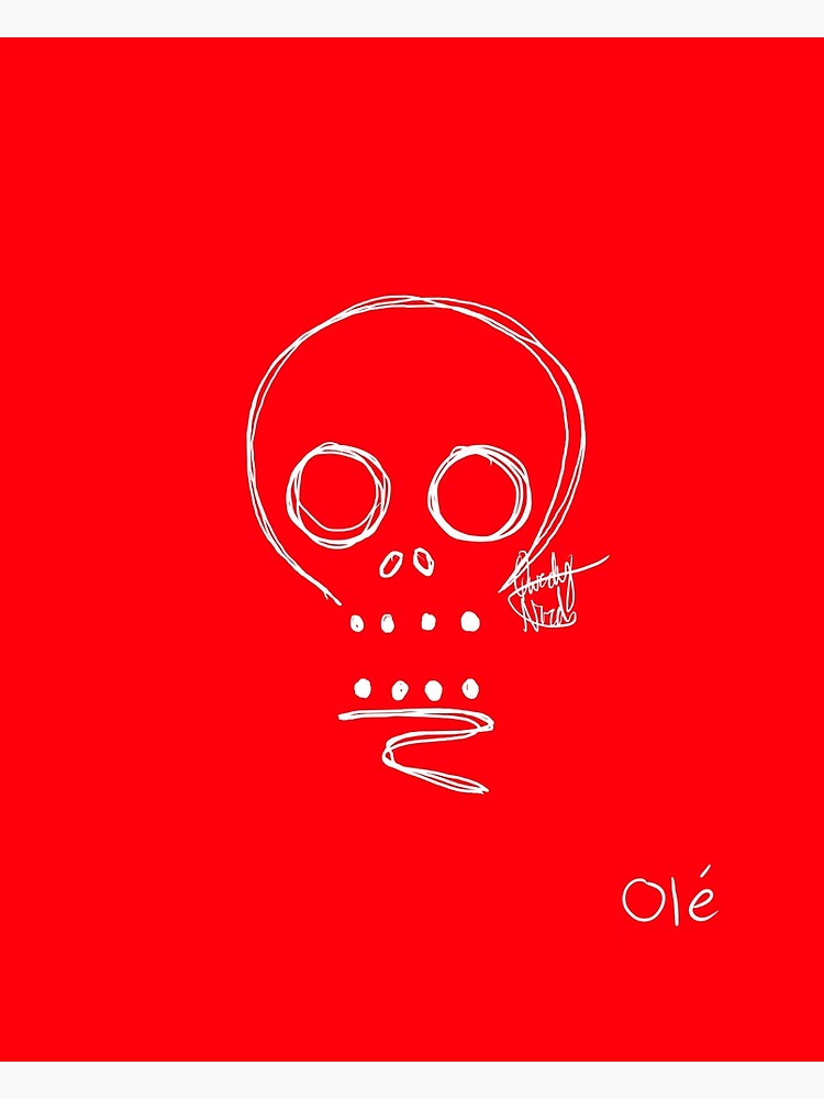 "Olé (R&W)" Poster by QwertyNerdy | Redbubble