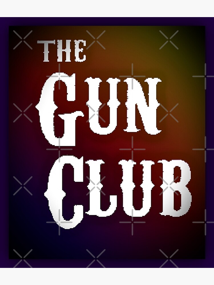 "The Gun Club" Sticker for Sale by rcmarble | Redbubble