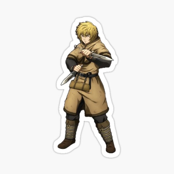 "thorfinn" Sticker for Sale by exmeolvera | Redbubble