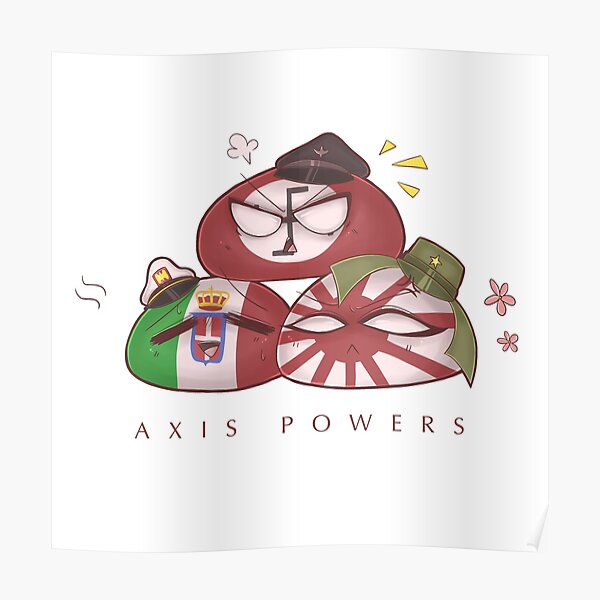 "Countryballs // AXIS POWERS" Poster for Sale by CandyZONE | Redbubble