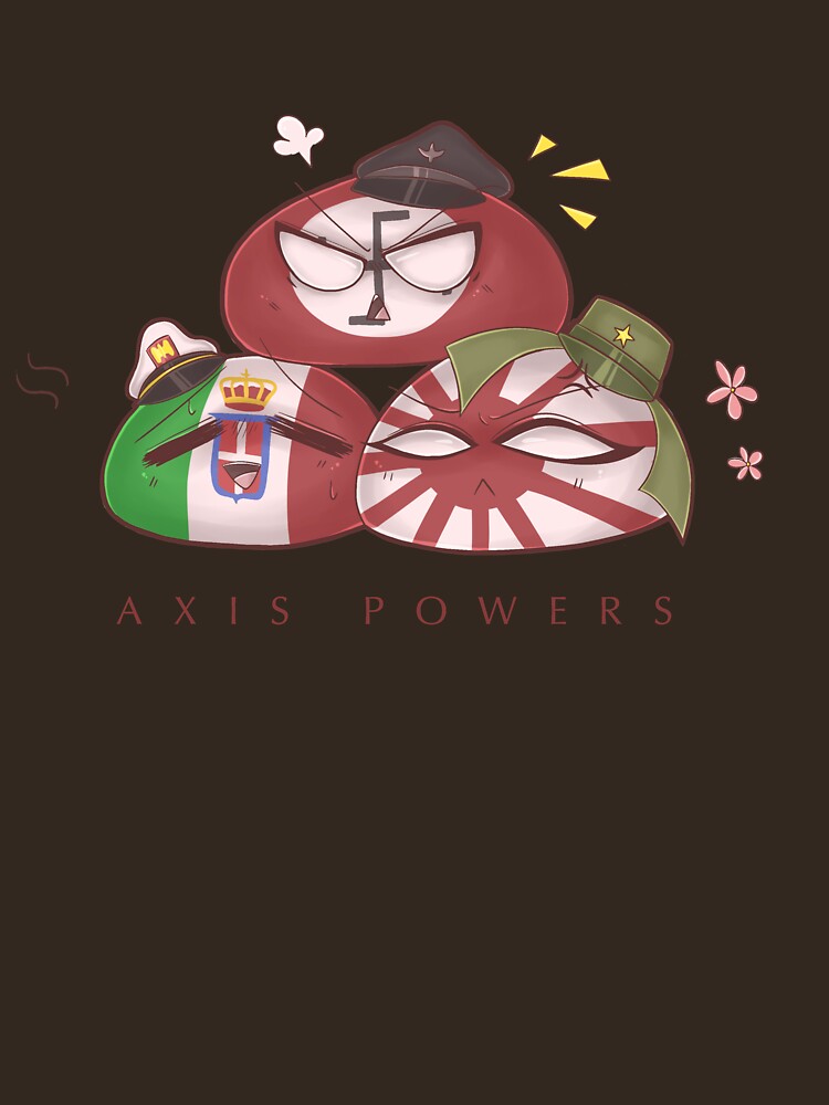 "Countryballs // AXIS POWERS" T-shirt for Sale by CandyZONE | Redbubble ...