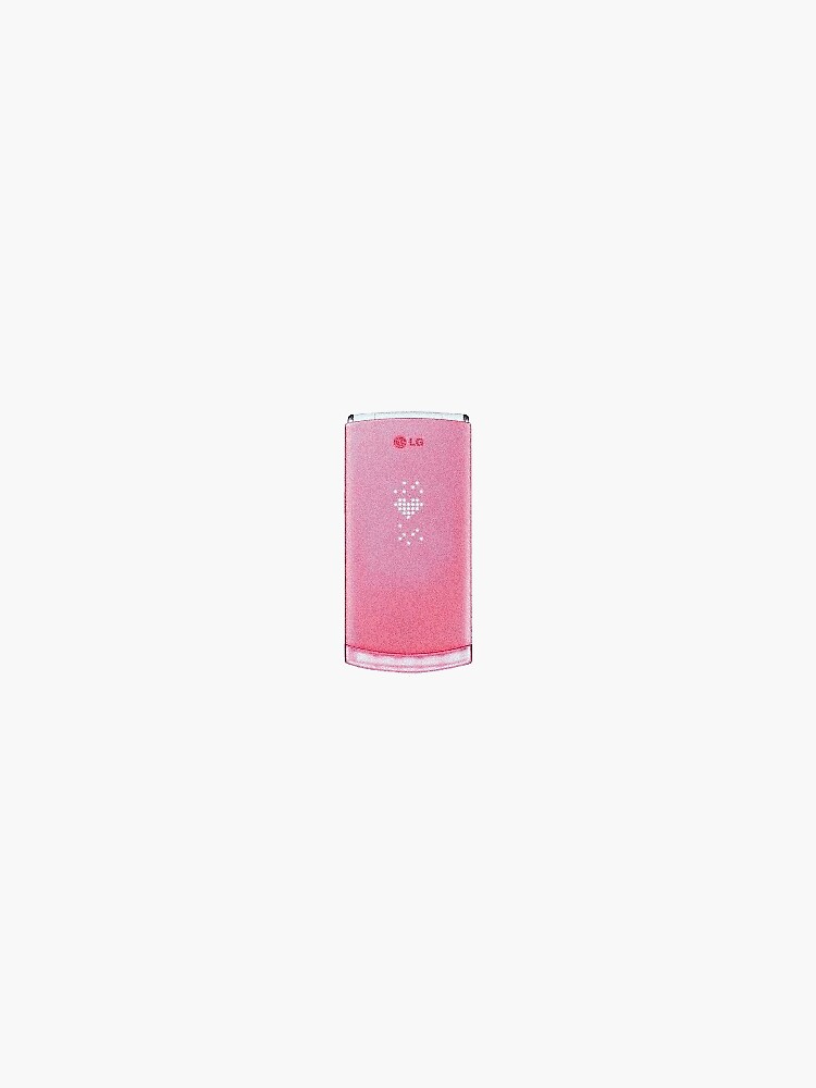 "LG Pink flip phone " Sticker by Yani-o | Redbubble
