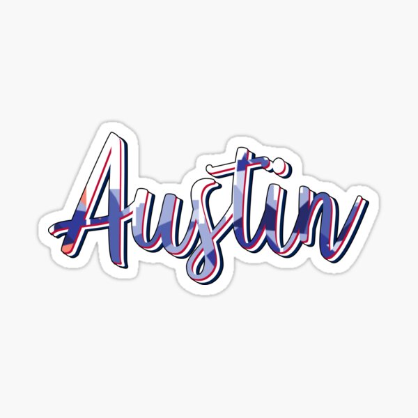 "Austin Texas" Sticker by TaylorBrew | Redbubble