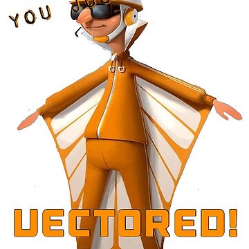 "You just got VECTORED" Sticker for Sale by jaimaldonado | Redbubble