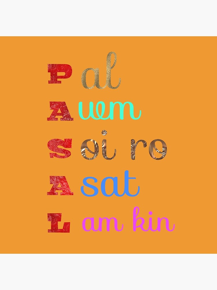 "Pasal" Poster by Lungthung | Redbubble