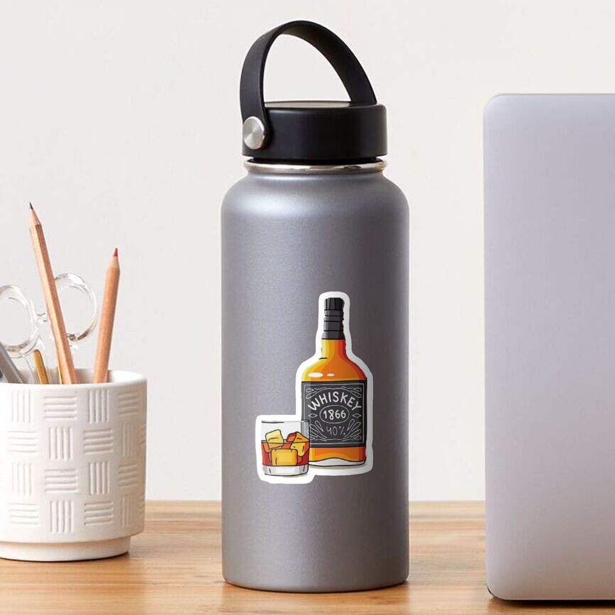 "Whiskey" Sticker for Sale by Kk1124 | Redbubble