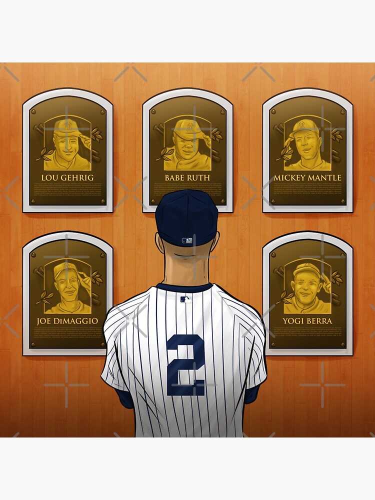 "LIMITED!!! Derek Jeter Hall of Fame 2020" Sticker for Sale by ...