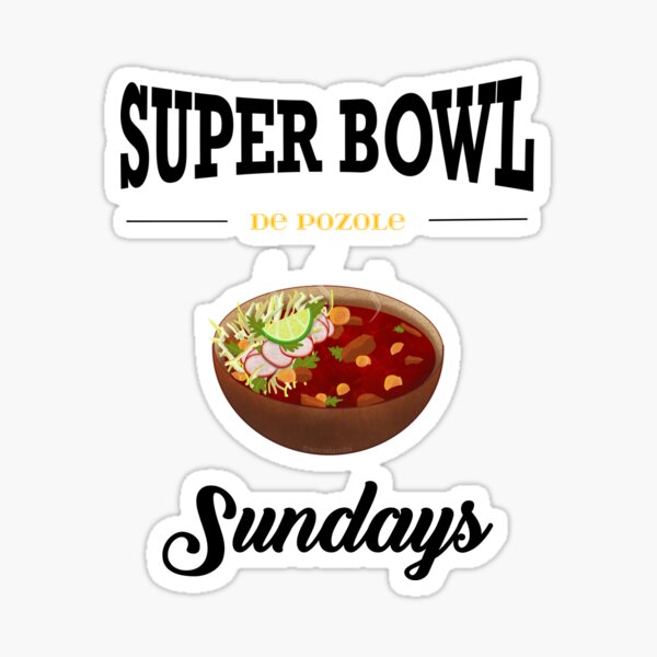 "Funny Latino Bowl of Pozole Posole" Sticker for Sale by francielandia ...