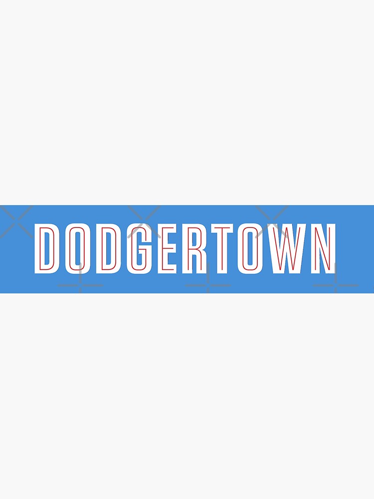 "DodgerTown" Sticker by DodgerTown | Redbubble
