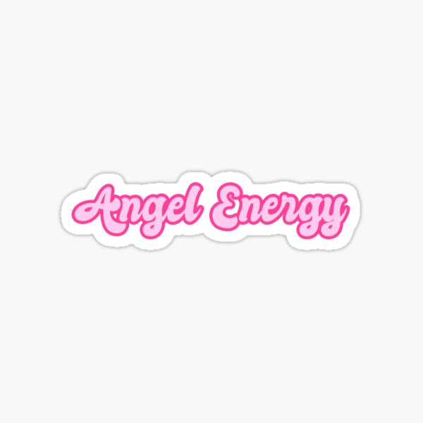 Angel Energy Stickers | Redbubble