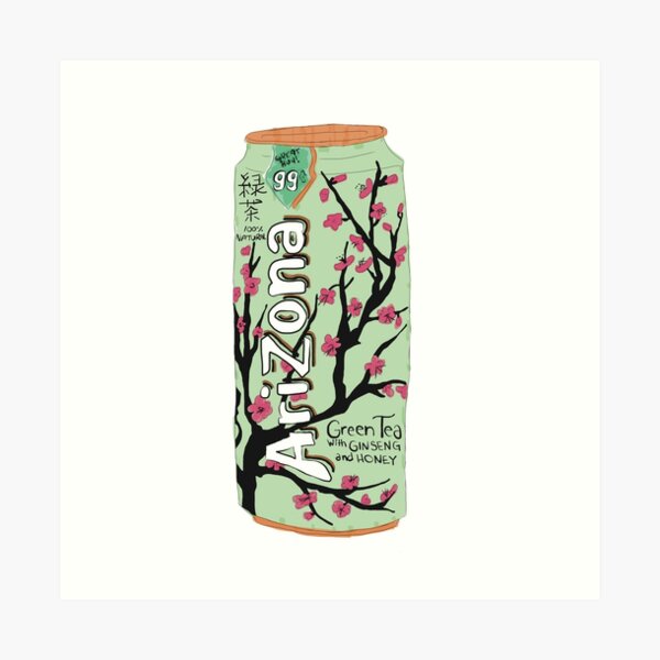"Arizona Green Tea" Art Print for Sale by katasstrophies | Redbubble