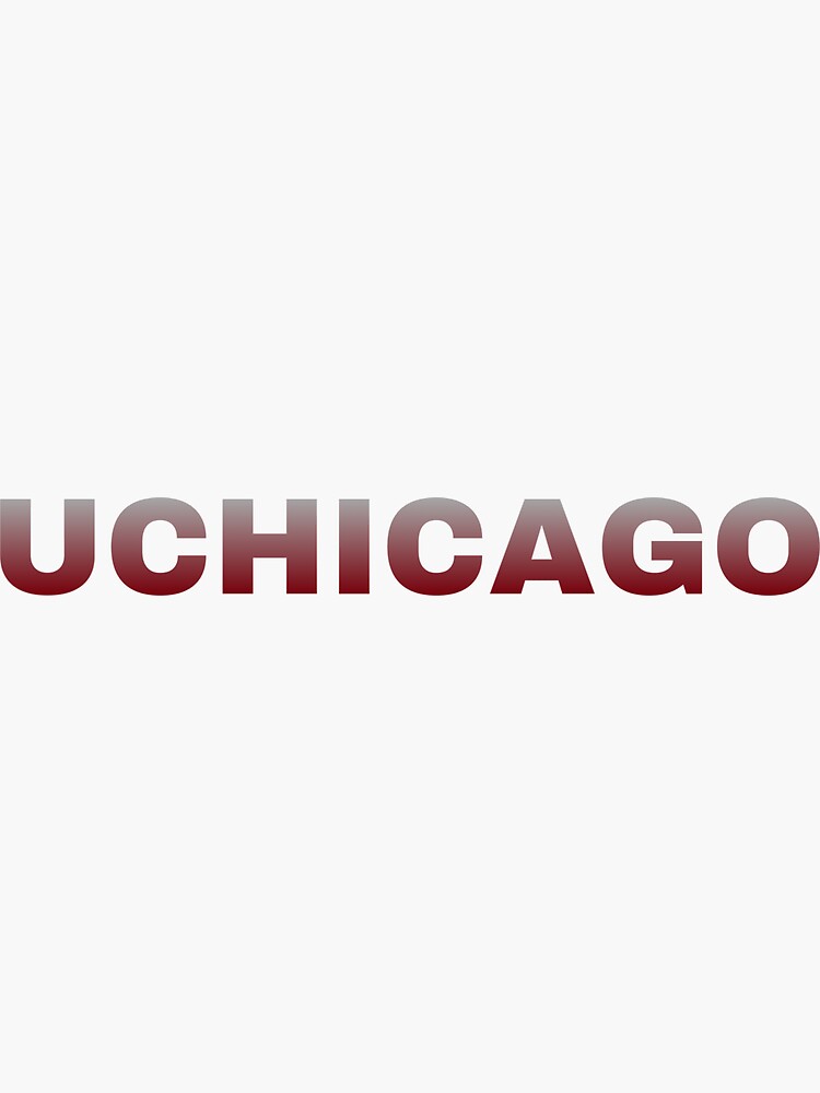 "UChicago Gradient" Sticker by ali1004 | Redbubble