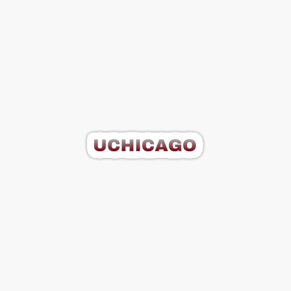 "UChicago Gradient" Sticker by ali1004 | Redbubble