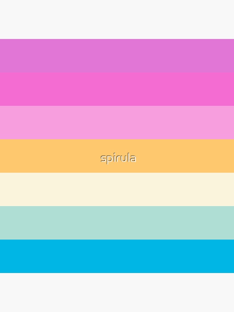 "Beachy Stripes Pattern Very Thin" Sticker for Sale by spirula | Redbubble