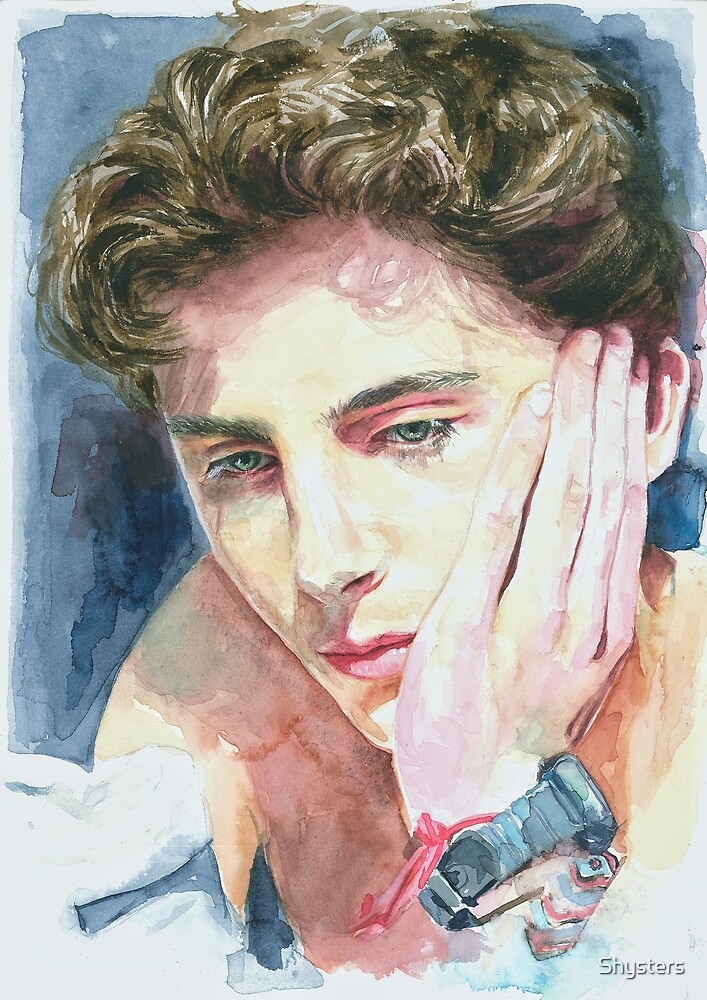 "Elio (Timothée Chalamet)" by Shysters | Redbubble