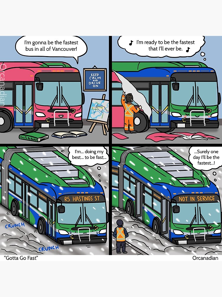 ""Gotta Go Fast" comic" Poster for Sale by Orcanadian | Redbubble