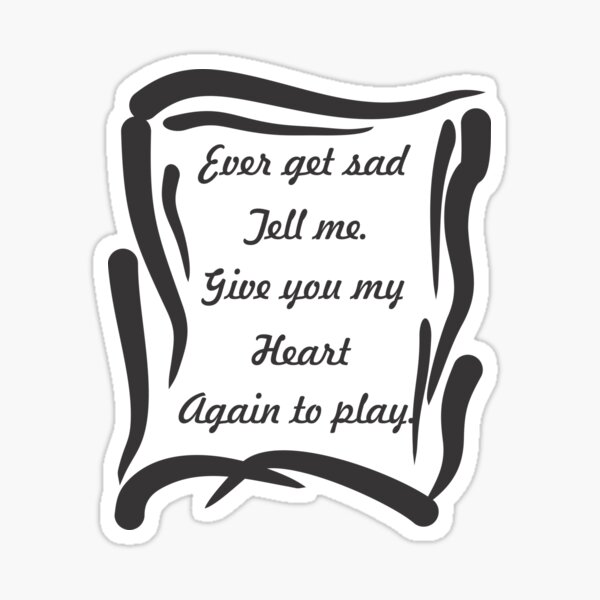 "Heart touching" Sticker by RapidSingh | Redbubble