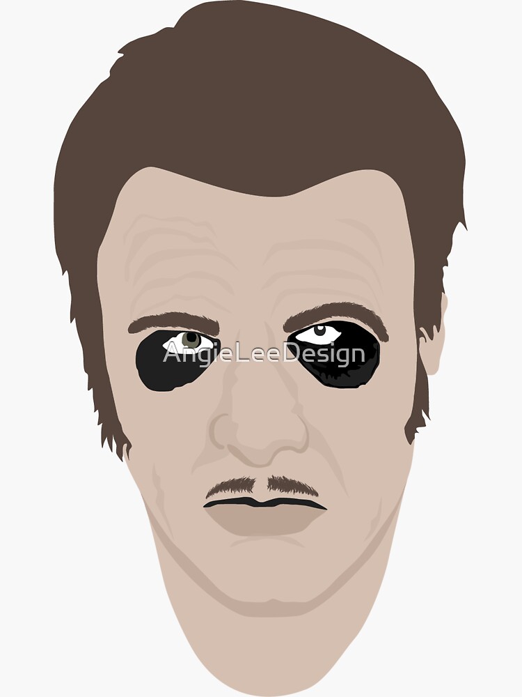 "Cardinal Copia GHOST" Sticker for Sale by AngieLeeDesign | Redbubble