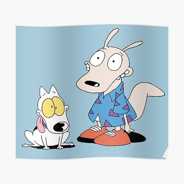 "Rocko's Modern Life" Poster for Sale by savesarah | Redbubble