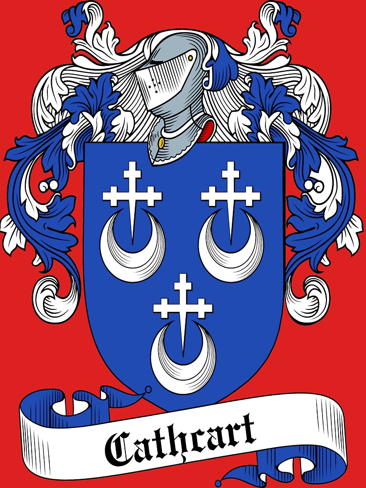 "Cathcart " T-shirt for Sale by HaroldHeraldry | Redbubble | family t ...