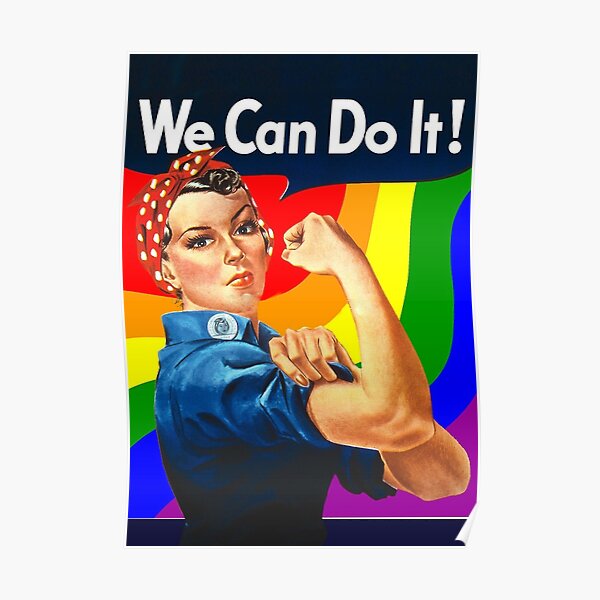 Rosie The Riveter Posters | Redbubble