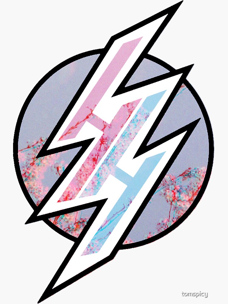 "Hentai Haven Logo ~ sakura " Sticker by tomspicy | Redbubble