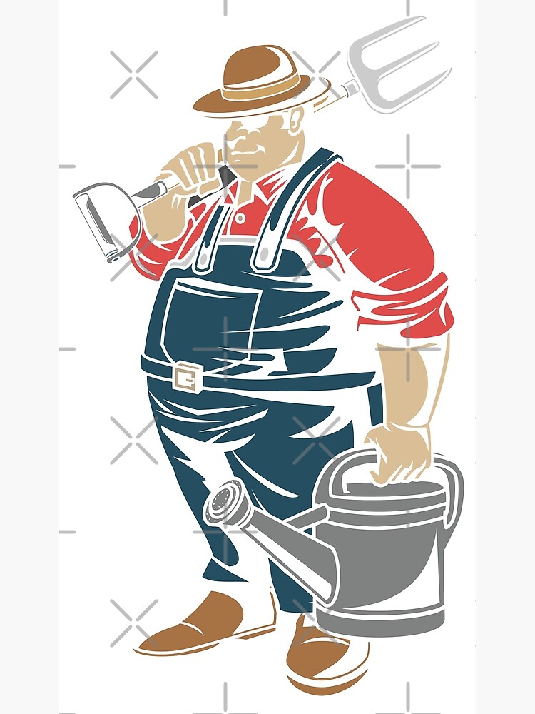 "Fat Farmer" Canvas Print for Sale by masum8282 | Redbubble