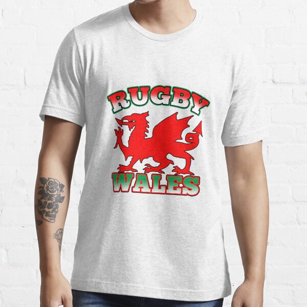 "Welsh dragon rugby Wales Flag" T-shirt for Sale by patrimonio ...