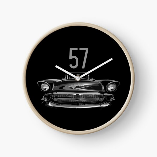 57 Chevy Clocks | Redbubble