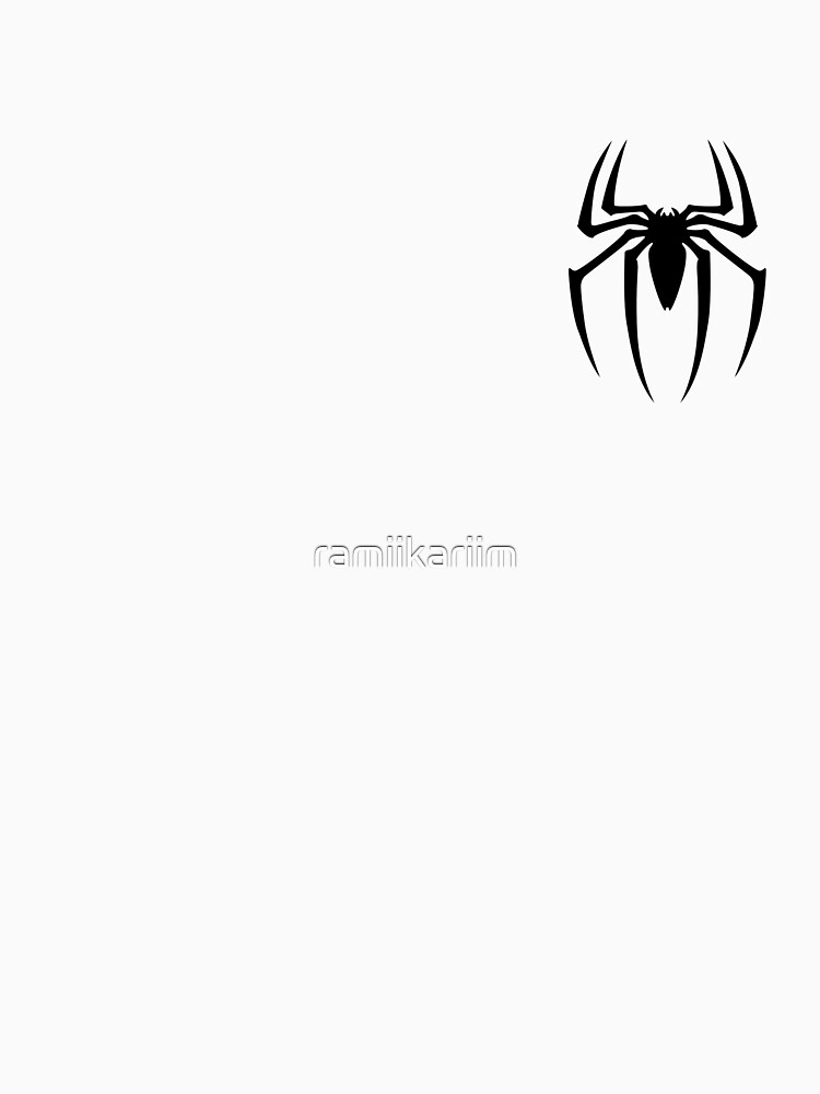 "spider logo" T-shirt for Sale by ramiikariim | Redbubble | spider t ...