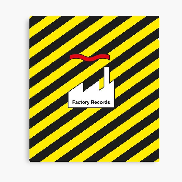 Factory Records Canvas Prints | Redbubble