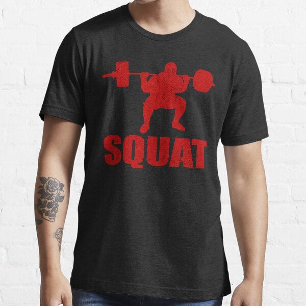 "Squat Power Lifting" T-shirt for Sale by troy1969 | Redbubble | squat ...